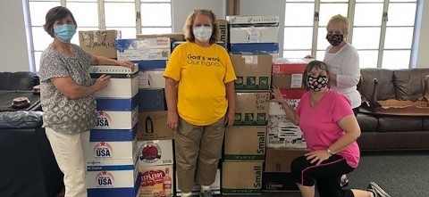 How to safely take part in an LWR quilt and kit collection during COVID ...