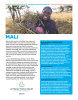 Mali Country Overview | Lutheran World Relief